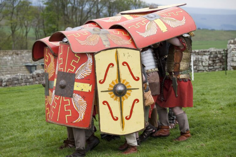 The Roman tortoise was a formation of the army of ancient Rome: here's ...